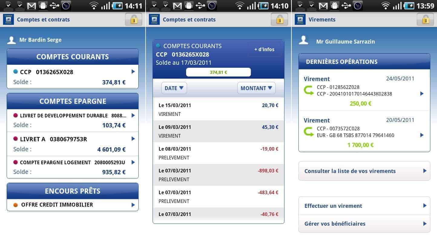 Compte Bancaire La Poste Banque Postale Acc s Vos Comptes Mcascidos